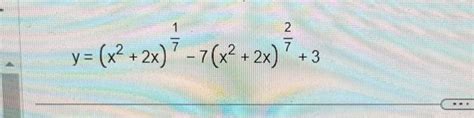 Solved Y X2 2x 717 X2 2x 72 3Write The Function As A Chegg