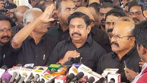 ஈபிஎஸ் தலைமையில் இன்று அதிமுக மாவட்டச் செயலாளர்கள் கூட்டம்