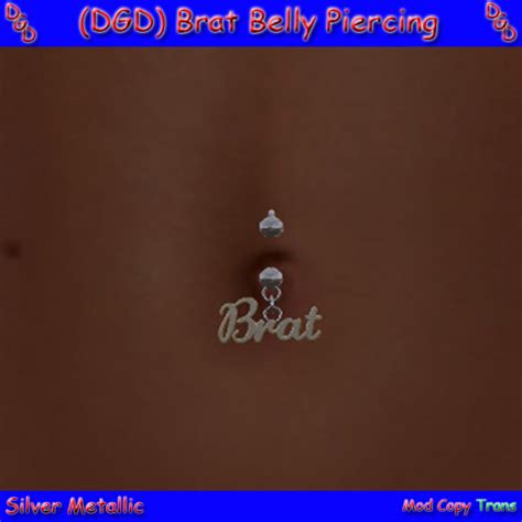 Second Life Marketplace Dgd Brat Belly Piercing
