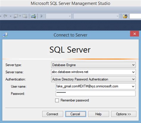 Authenticating In Azure SQL Database Using Azure Active Directory B C Stack Overflow