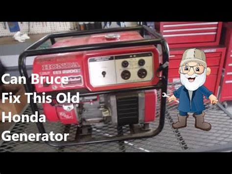 Honda EB2200X Generator Won't Start - YouTube