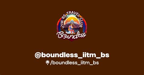 Boundlessiitmbs Twitter Instagram Linktree