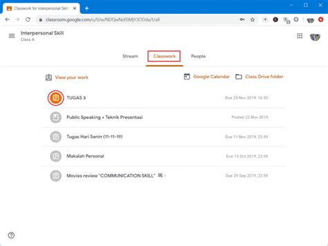 2 Cara Mengirim Tugas Di Classroom Lewat HP Laptop