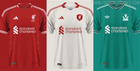 No More Nike Adidas Liverpool 25 26 Home Away And Third Kits