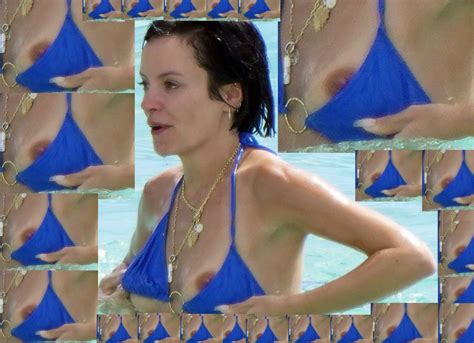 Lily Allen S Bikini Nip Slip Of The Day DrunkenStepFather Com