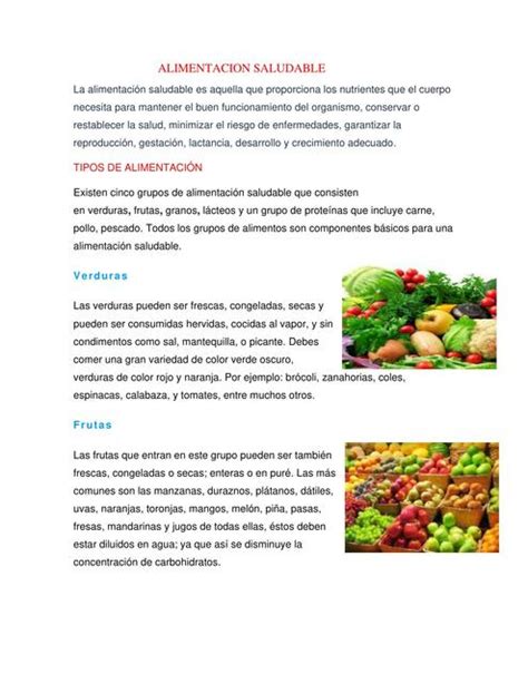 Alimentación Saludable Reyes Reyes María Fernanda Udocz