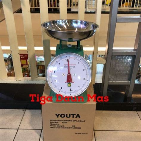Promo Timbangan Jarum Kualitas Vietnam Youta 10 Kg Timbangan Manual 10