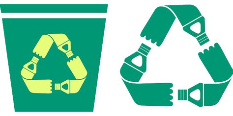 Reciclaje Firmar Reciclar Botella Gráficos Vectoriales Gratis En