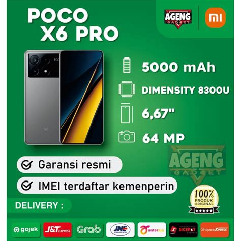 Jual Poco X Pro G Garansi Resmi Xiaomi Original Shopee Indonesia