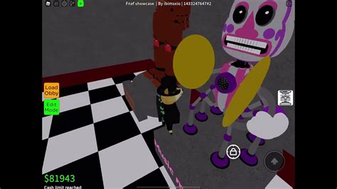 Fnaf Model Showcase Roblox Obby Creator YouTube