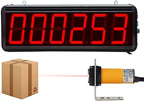 Amazon Com TiLeze LED Digital Counter Count Up To With Infrared Sensor Conveyor Counter