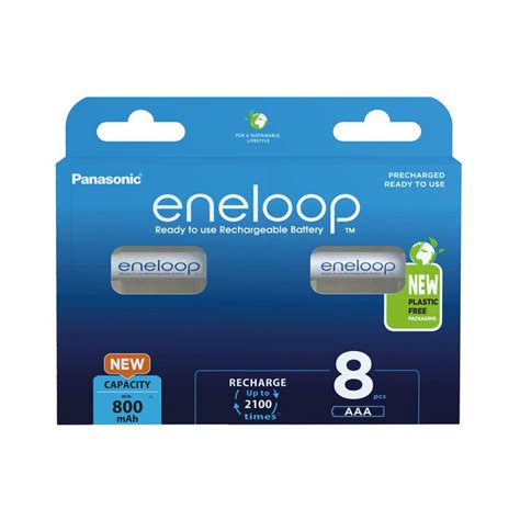 Акумулаторни батерии Panasonic Eneloop AAA модел BK-4MCDE/8BE (HR03)