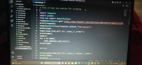 Palem Vijayakumar On Linkedin Task 34 Take Any Website Scrap The Data