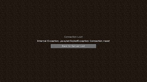 Internal Exception: java. net. SocketException: Connection Reset Help (MORE INFO IN COMMENTS ...