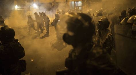 Dozens Wounded In Peru As Protesters And Police Clash Amid Political