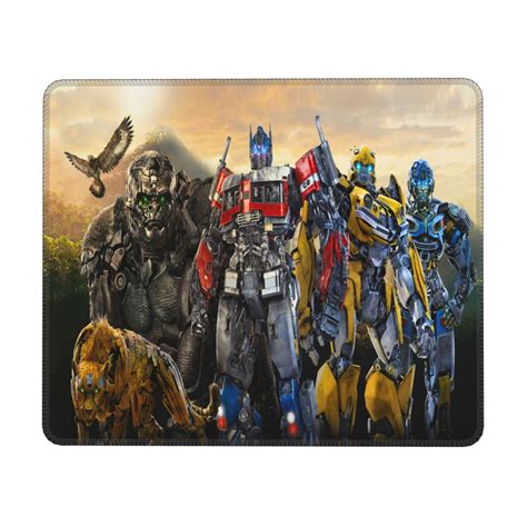 Transformers Mouse Pad Office Gaming Anime Cartoon Mousepad 7 X 8 6 In