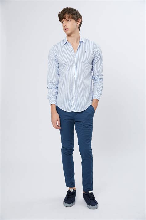 Ls Stripe Shirt Penguin Argentina Be An Original