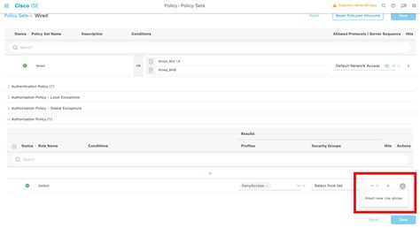 introduction to the cisco ise policy set