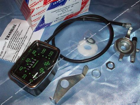 Rectangle Meter Complete With Cable And 120 Km H Transval Trainer For