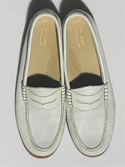 Weejuns By Bass Weejuns Womens Loafers White Grailed