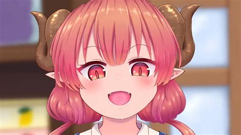Miss Kobayashis Dragon Maid Ilulu Se Viste De Enfermera En Ilustración