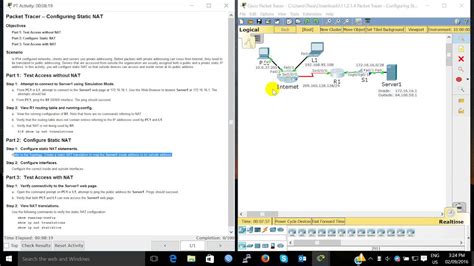 Configuring Static NAT Destination Nat Cisco How To Configure