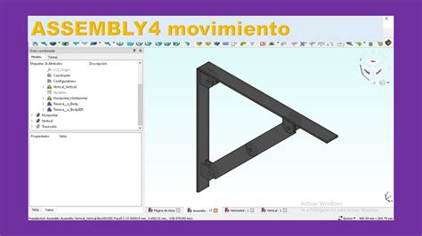 Assembly4 Movimiento de pieza Animación en Freecad YouTube