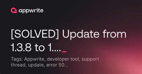 Solved Update From 138 To 141 Getting Error 500 Routerdomaninot