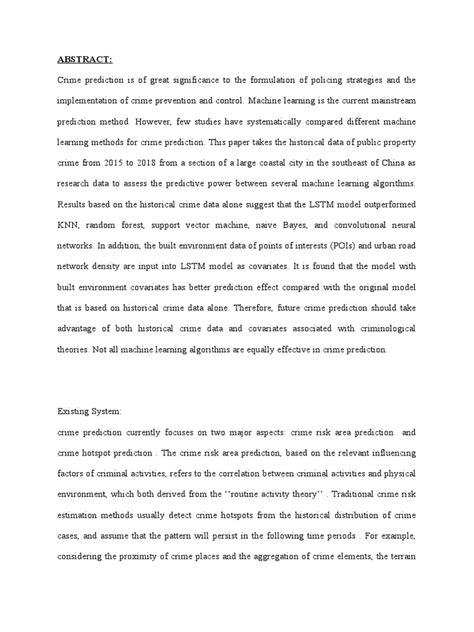 crime hot spot prediction 1 pdf machine learning support vector