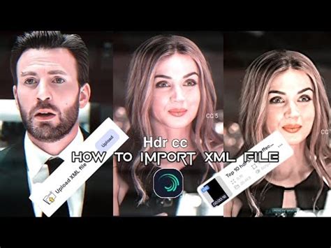 How To Alight Motion Import XML File | Xml File Problem l Alight Motion ...