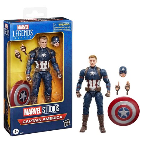 Hasbro Marvel Legends Series Captain America Avengers Endgame Collectible Action Figure 6