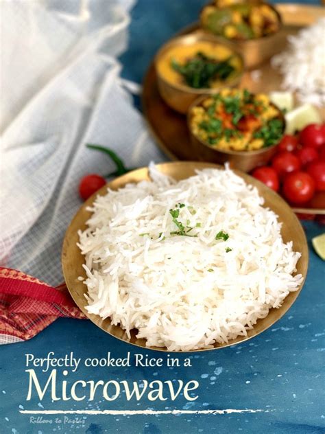 How To Cook Perfect Basmati Rice In A Microwave Ribbons To Pastas