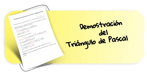 Tri Ngulo De Pascal Definici N Aplicaciones Y Propiedades Wuolah