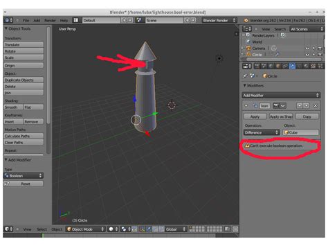 modifiers problem with boolean operator operation difference