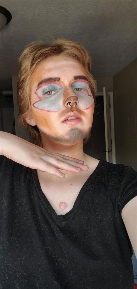 As A First Attempt Of Drag King Makeup How Does It Look Rdrag