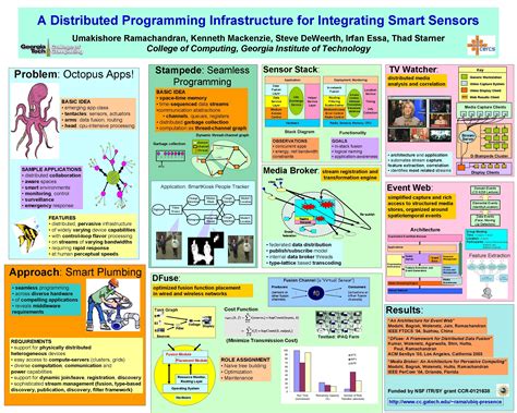 a distributed programming infrastructure for integrating smart sensors