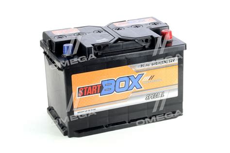 Аккумулятор 75Ah-12v StartBOX Special (276x175x190),R,EN640 5237931140 ...