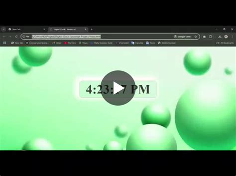 Javascript Webdevelopment Frontendproject Digitalclock Html Css