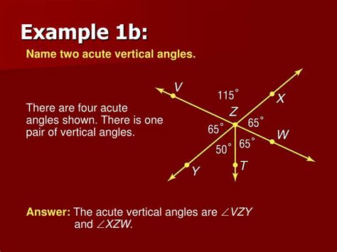 PPT Describe Angle Pair Relationships PowerPoint Presentation ID