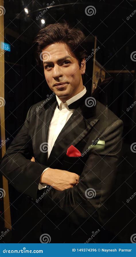 Shahrukh Khan Wax Figure At Madame Tussauds Singapore Editorial Photo