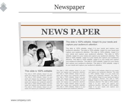 Newspaper Ppt Powerpoint Presentation Show