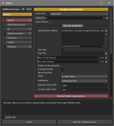 Normal Map Problem — Polycount Normal Map Problem — Polycount
