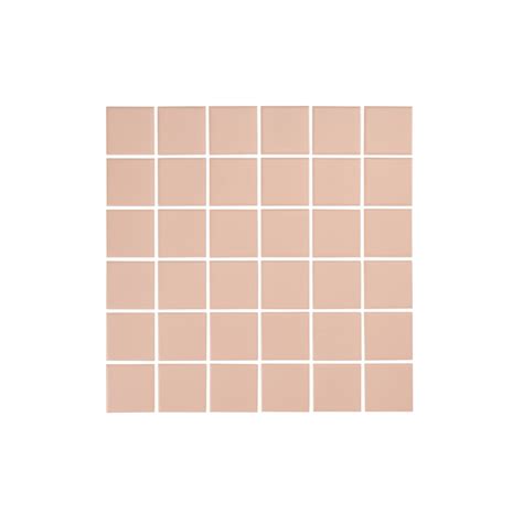 Regency Blush Textured Mosaic Tile Beaumont Tiles