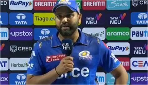 Ipl 2023 “senior Guys Need To Step Up Starting With Me” Says Rohit