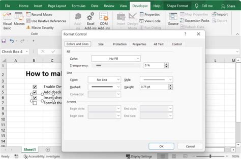 How To Create A Checklist In Excel Simple Steps Earn And Excel