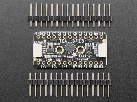 Adafruit Tca8418 Keypad Matrix And Gpio Expander Breakout Stemma Qt