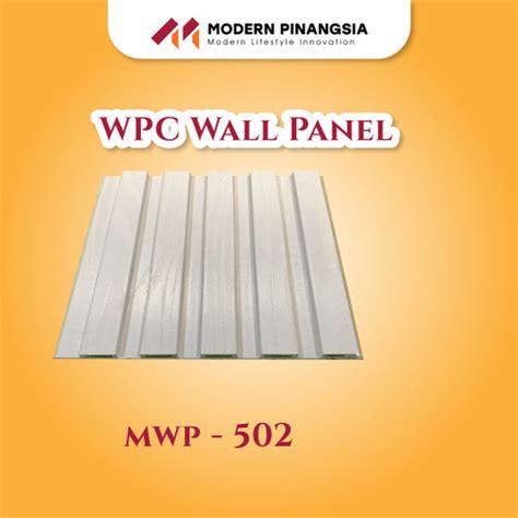 Jual KHUSUS JAKARTA Wall Panel WPC Tipe MWP 501 502 Interior Modern