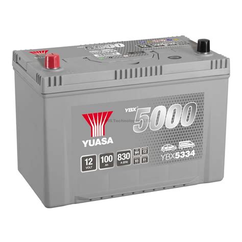 Yuasa Ybx5334 Car Battery Type 002l Bms Technologies Ltd