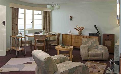 1930s Interiors Werent All Black Gold And Drama Small Living Room