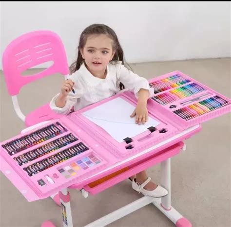 Set De Arte Kit De Dibujo Piezas Mercadolibre